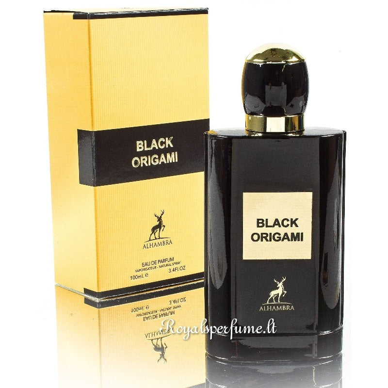 AlHambra Black Origami perfumed water for women 100ml – Royalsperfume