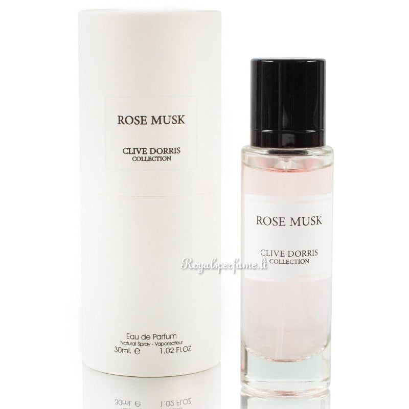 Clive Dorris Rose Musk perfumed water for women 30ml | Royalsperfume.com