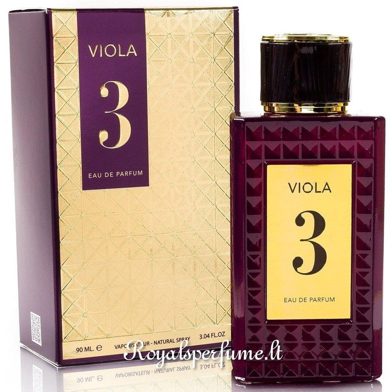 Fragrance World Viola 3 Perfumed Water For Women 90ml – Royalsperfume
