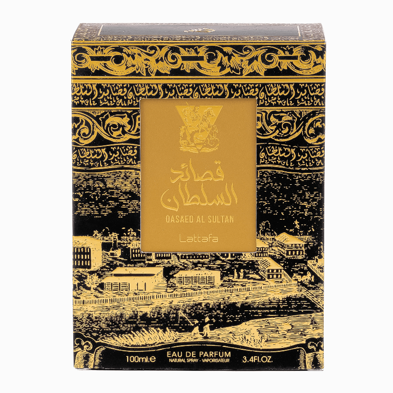LATTAFA Qasaed Al Sultan perfume water unisex 100ml | Royalsperfume.com